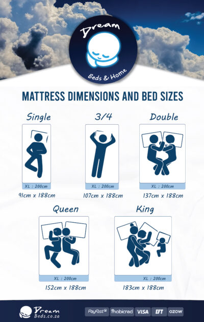 Mattress Size Guide | Dream Beds & Home