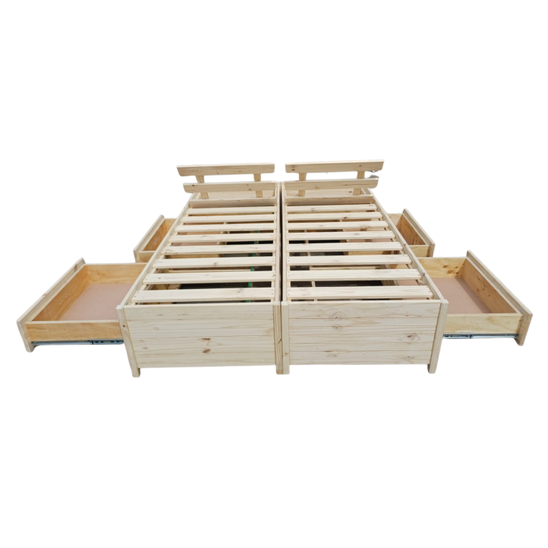 Storage Bed Base with Headboard - Double Queen King | Dream Beds & Home