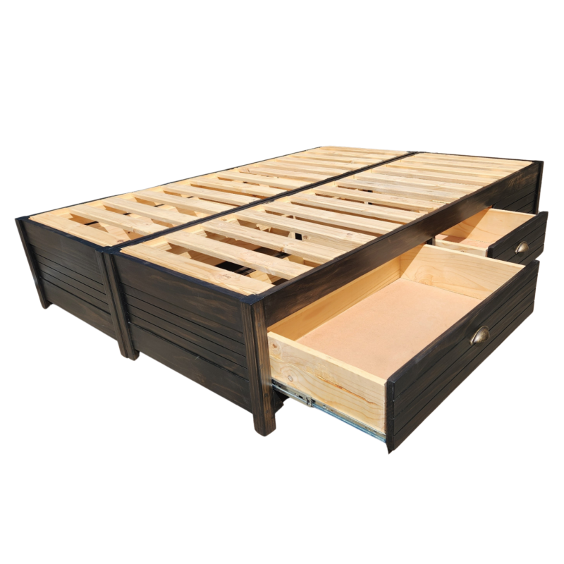 Double Storage Bed Base with drawers | Dream Beds & Home