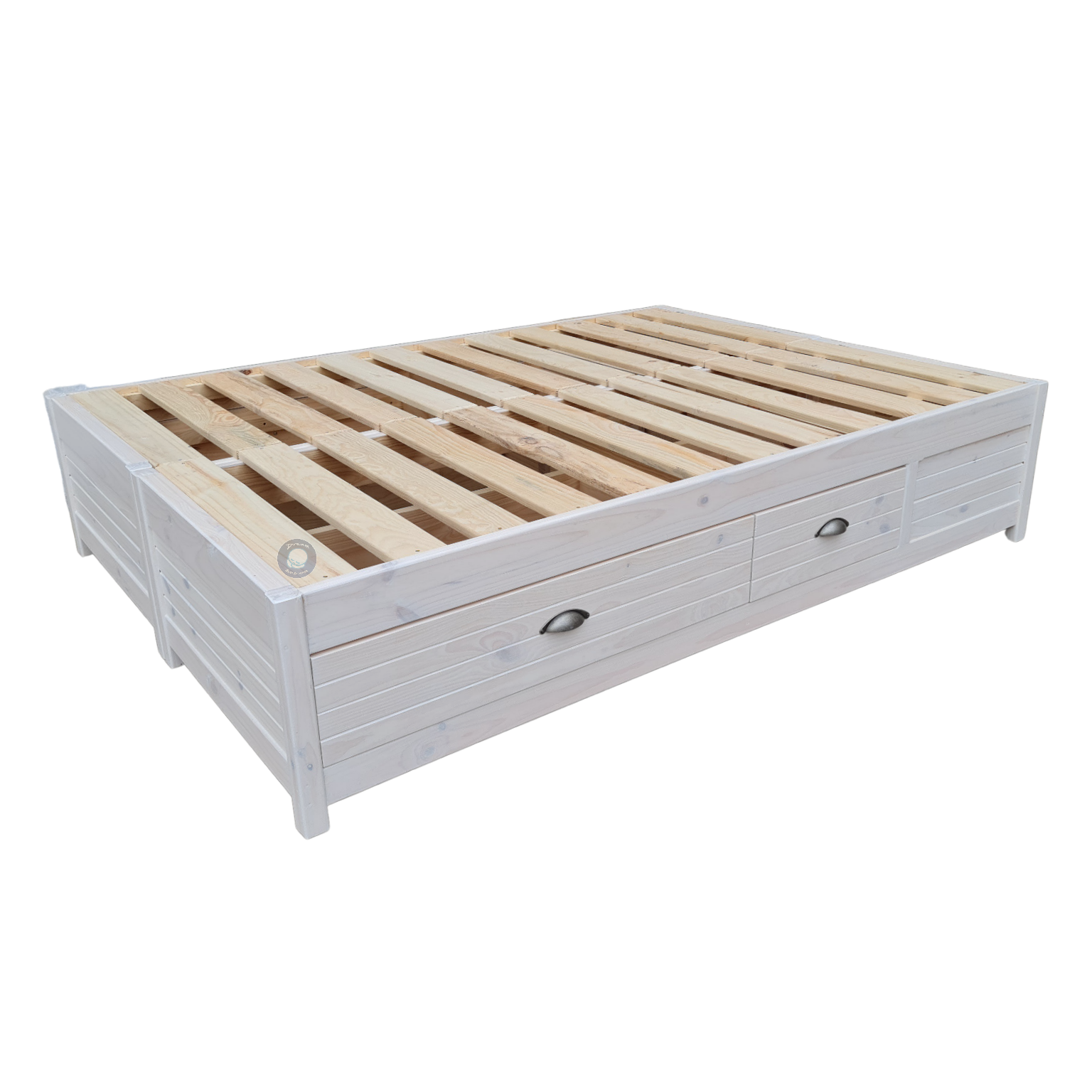 Double Storage Bed Base with drawers | Dream Beds & Home